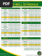 School 2-Hour Delay Schedule | PDF