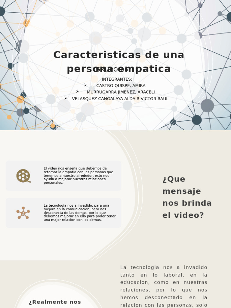 Caracteristicas de Una Persona Empatica | PDF