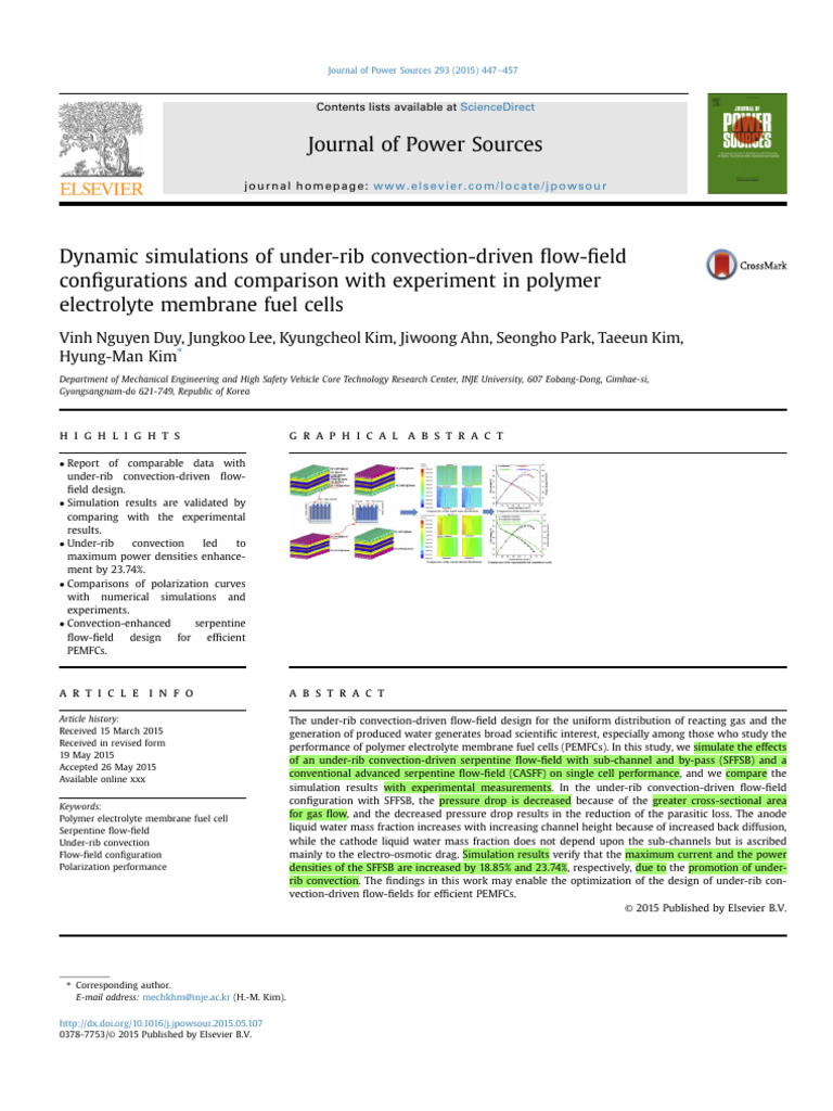 Dynamic Simulations of Under-rib Convection-driven Flow-field ...