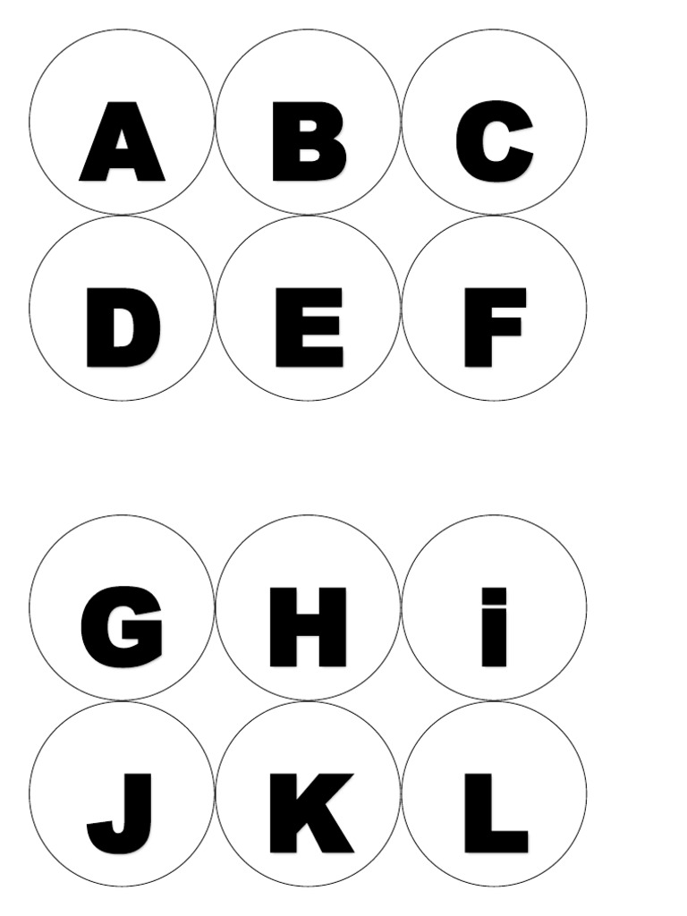 Alphabet Game | PDF