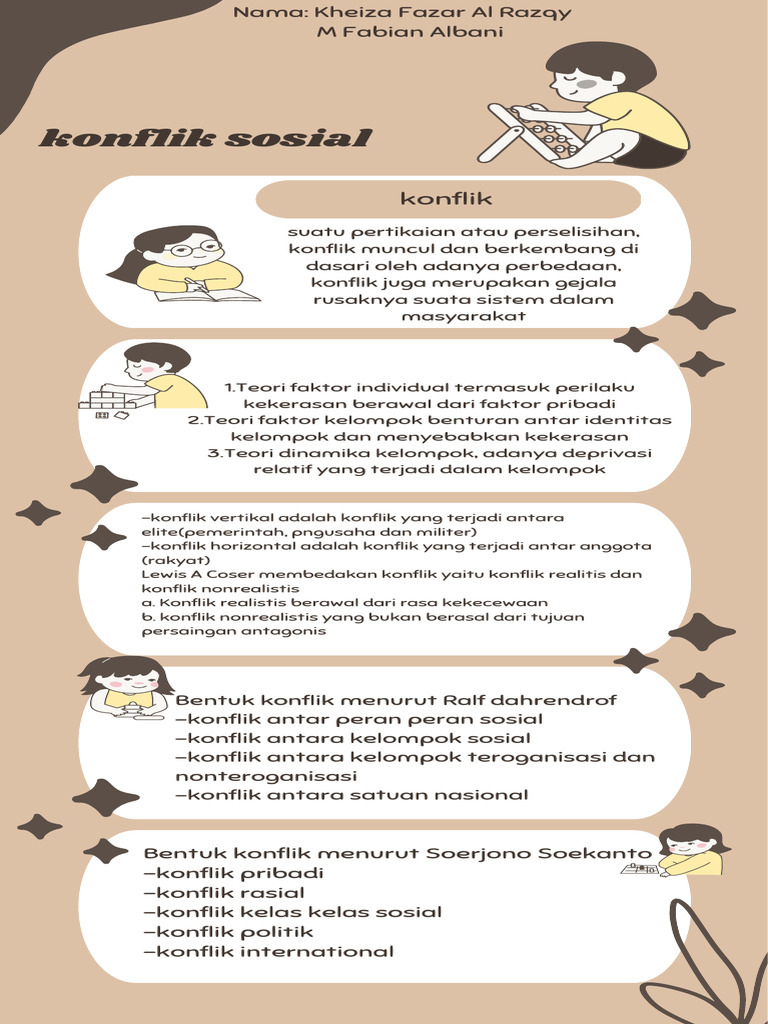 Coklat Sederhana Infografis Tips Belajar Matematika | PDF