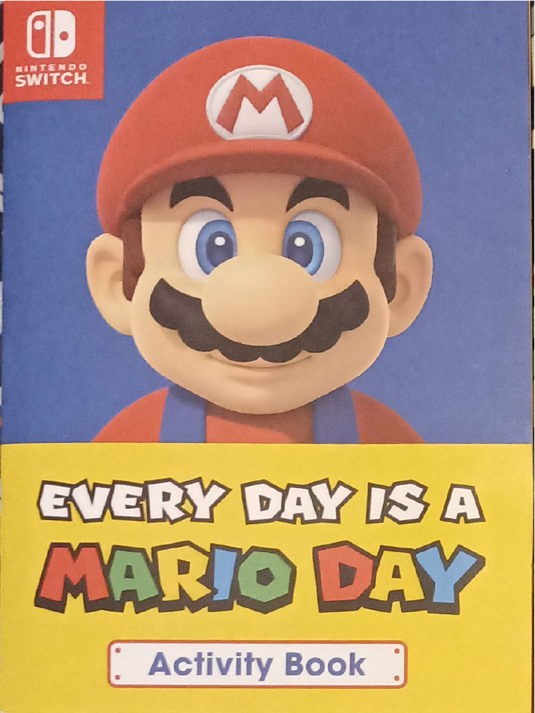 Every Day Is A Mario Day (Activity Book) | PDF