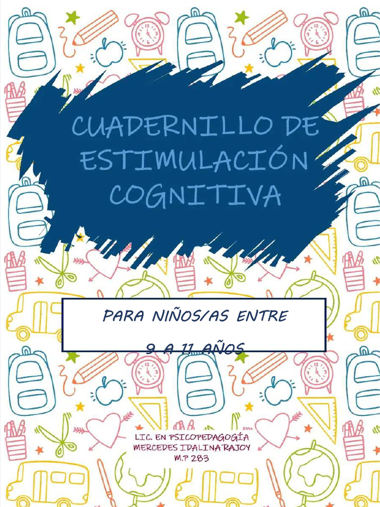 Cuadernillo de Estimulacion Cognitiva | PDF