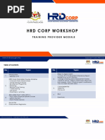 HRD Corp Allowable Cost Matrix Update | PDF | Faq | Business