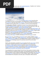 Planetary Atmosphere Comparison Chart | PDF