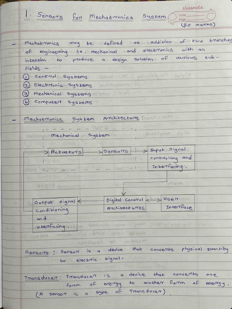 MEC Unit 1 Notes | PDF