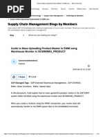 EWM - Order Based Replenishment Process - SAP Blogs | PDF | Warehouse