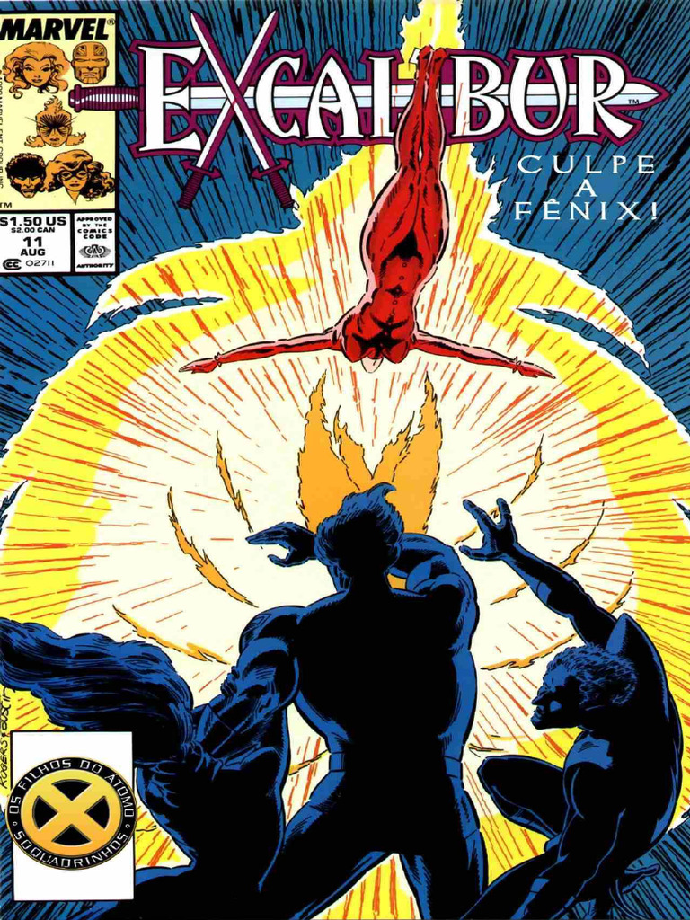 Excalibur 1988 Marvel Comic | PDF