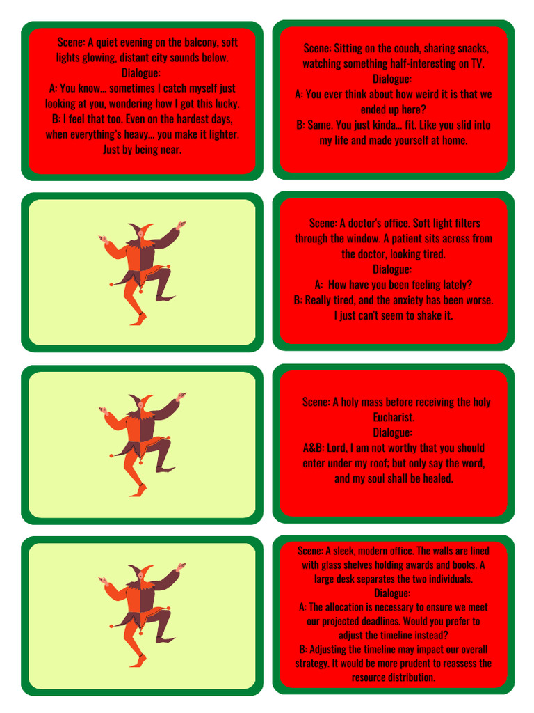 Speaking Cards Level B2 | PDF