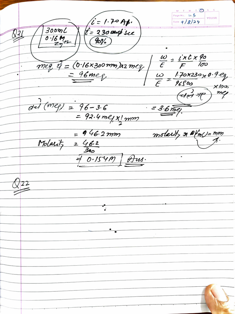Physical Chemistry Notes | PDF