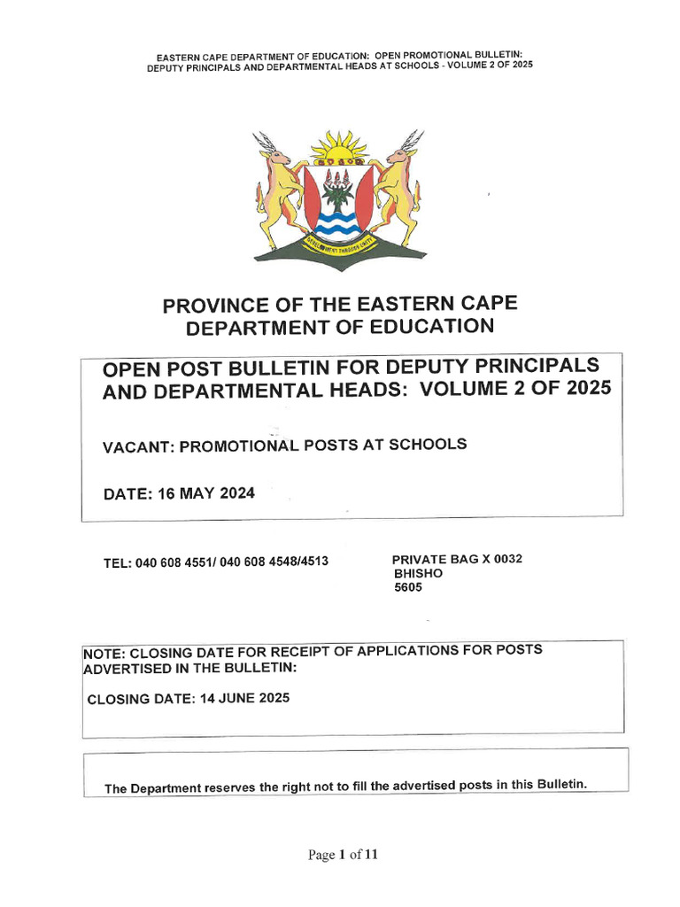 Bulleting Vol 2 of 2025 - 250516 - 184712 | PDF