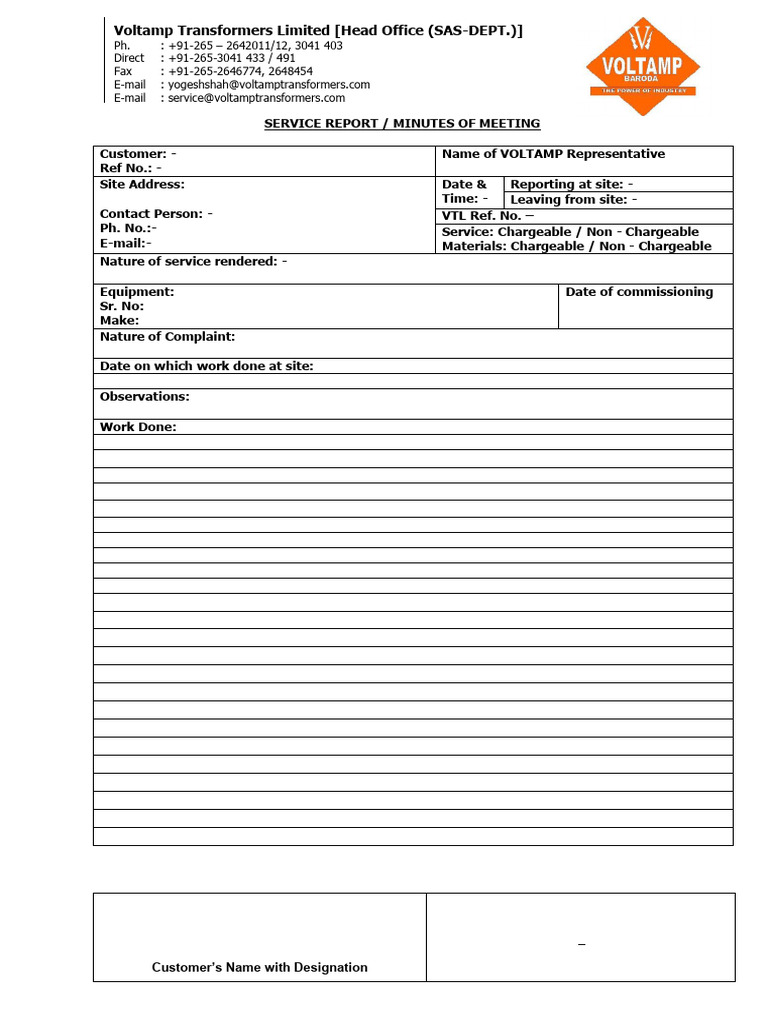 MOM - Blank Copy | PDF