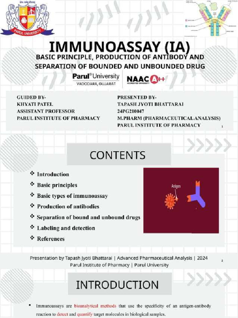 Immunoassay | PDF