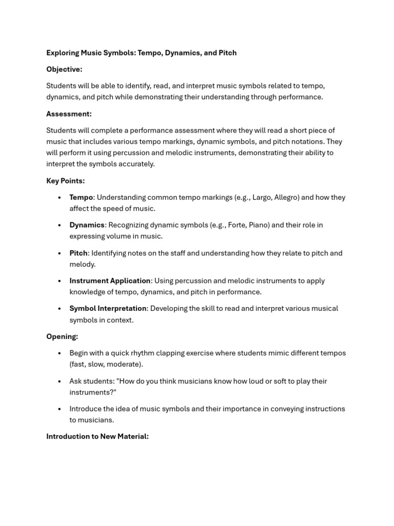 Understanding Tempo Music Symbols | PDF | Tempo | Musical Compositions
