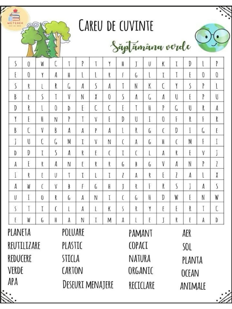 Careu de cuvinte | PDF