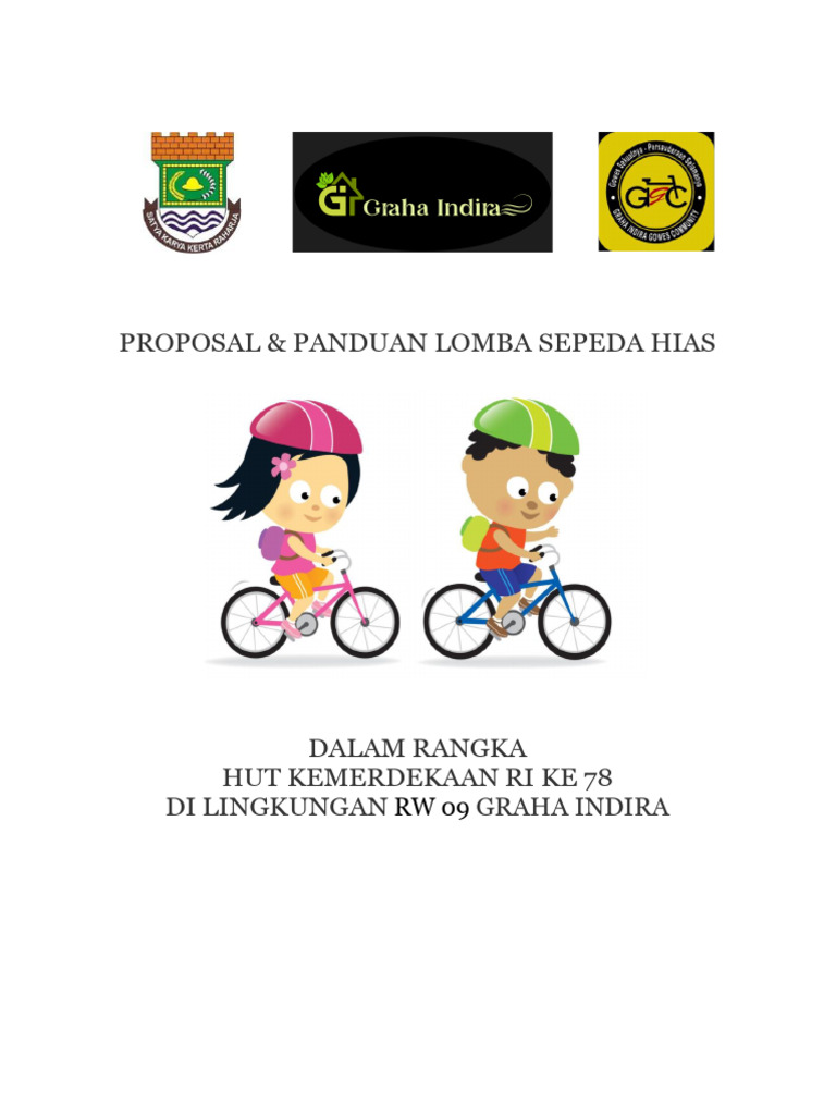 Panduan Lomba Sepeda Hias | PDF