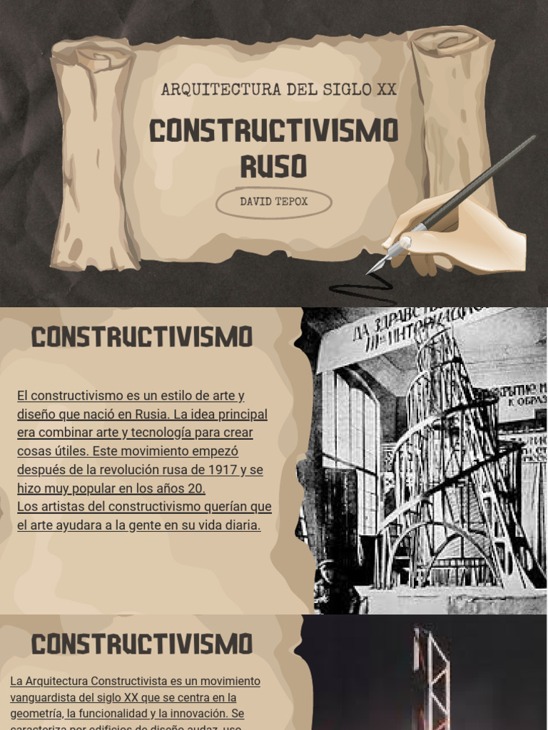 Constructivismo Ruso | PDF | Estilo | Movimientos de arte