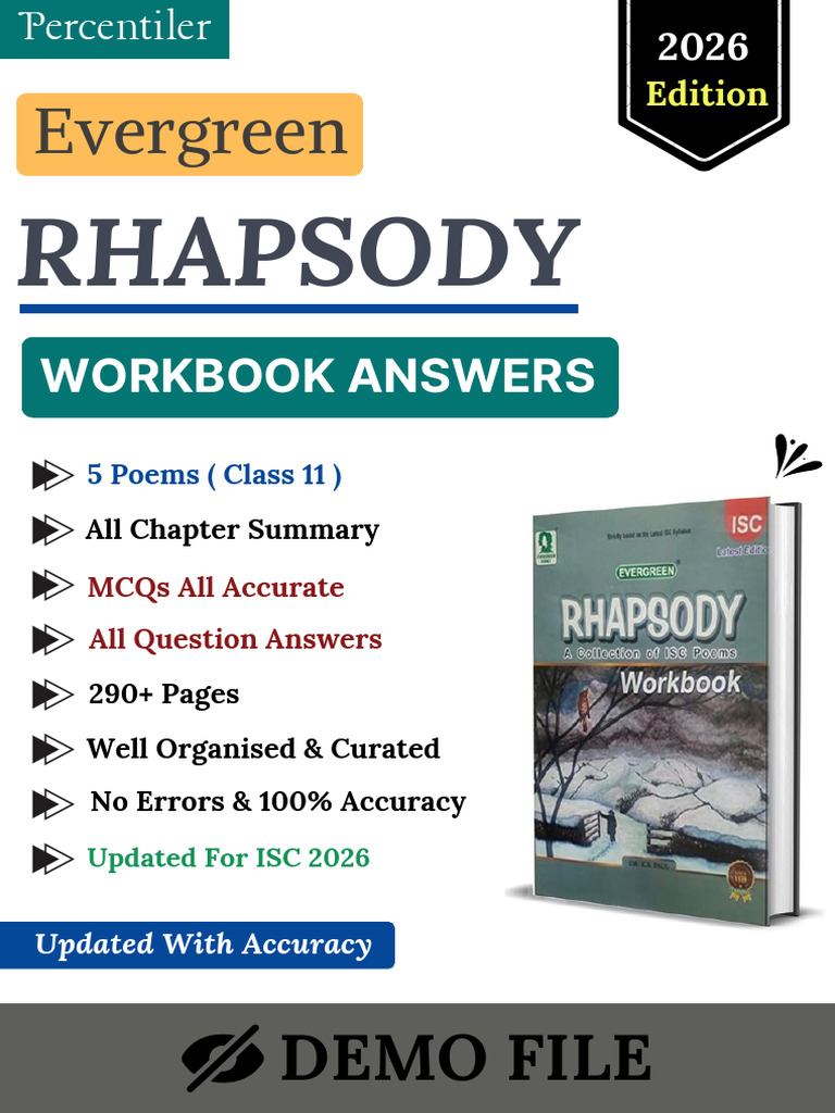 Rhapsody Evergreen - DeMO | PDF | Stanzaic Form | Composition & Creative Writing
