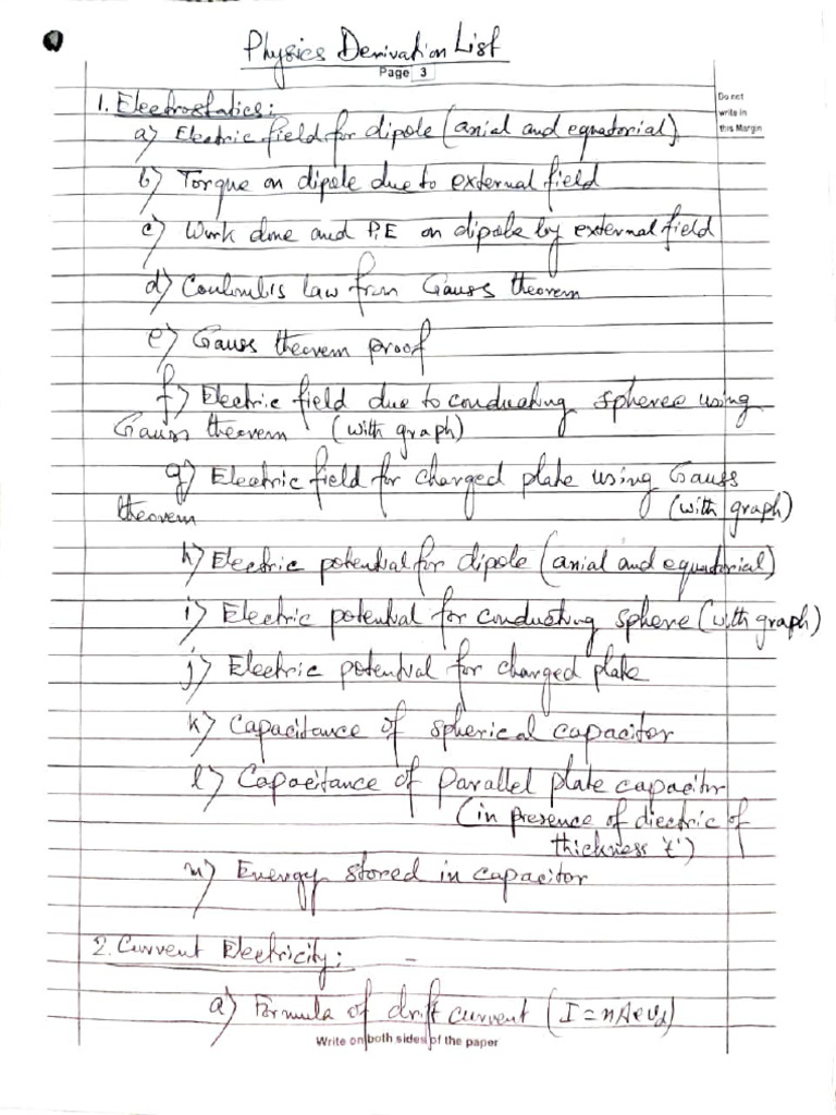 XII Derivation With Theory | PDF