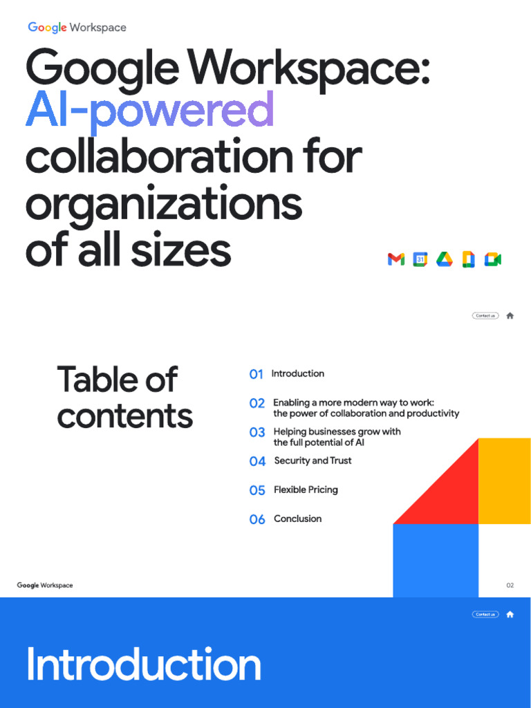 Google Workspace: AI-Driven Collaboration | PDF | Gmail | Computer Security