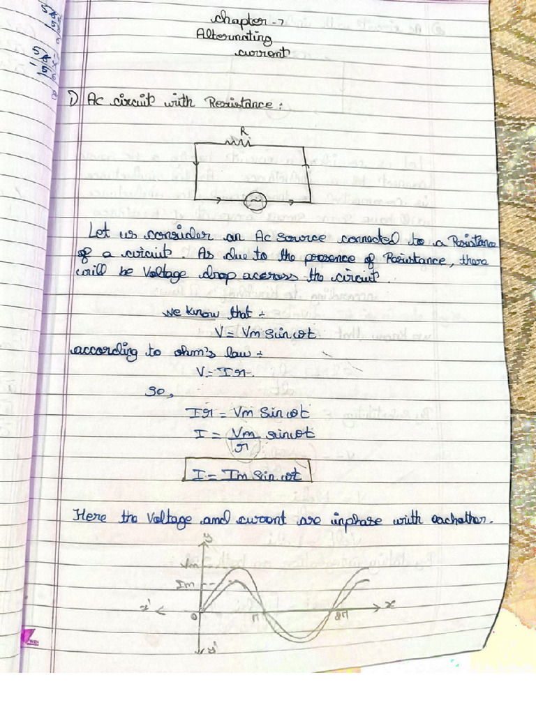 ch-7 Alternating Current | PDF