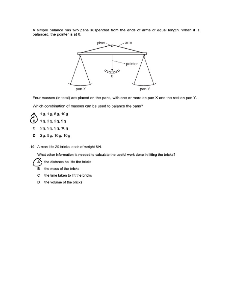 Chapter 4 Revision | PDF