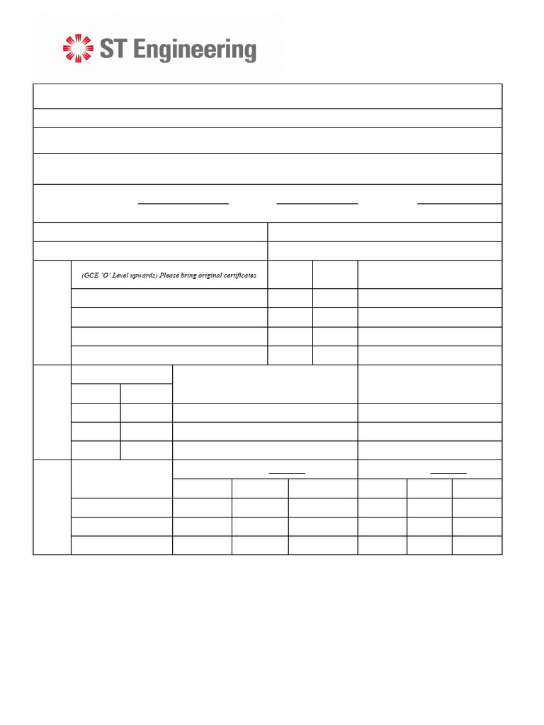 Employment Application Form Template | PDF | Justice | Crime & Violence
