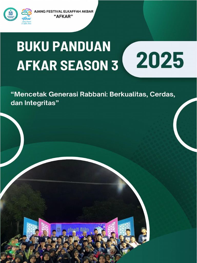 Juknis Afkar Season 3 Tahun 2025 | PDF