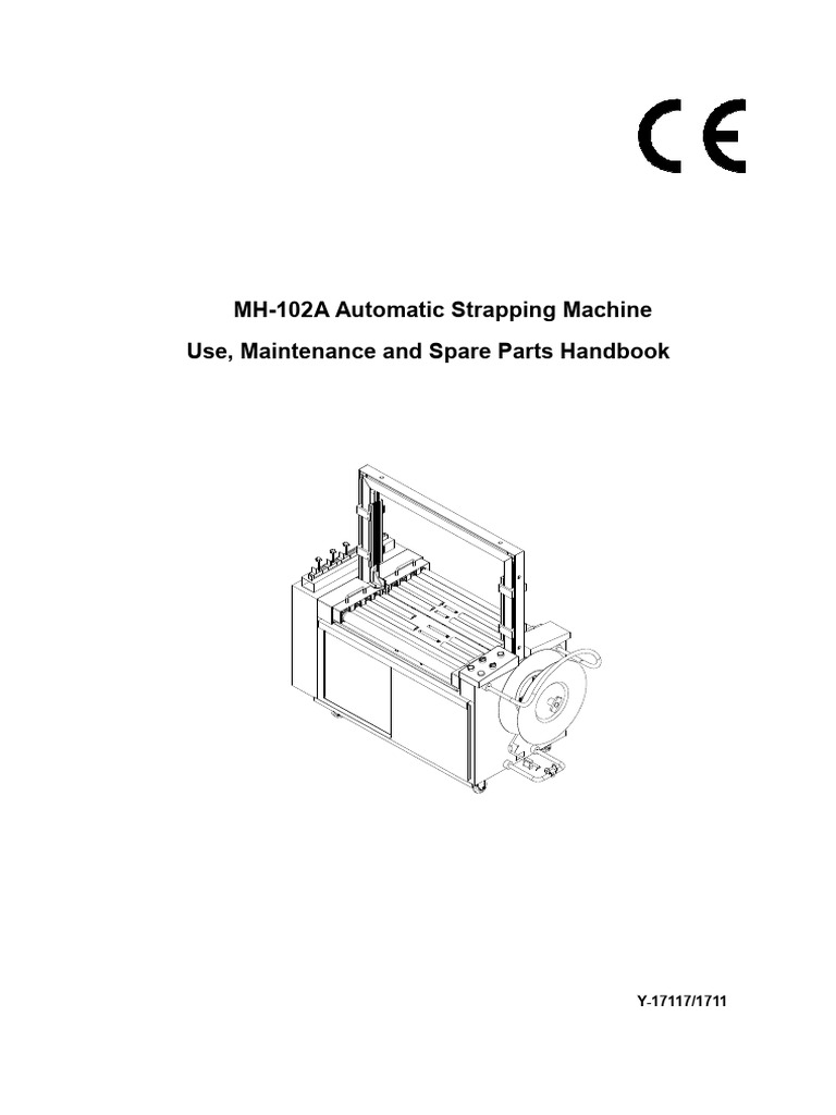 MH-102A Strapping Machine Manual | PDF | Switch | Screw