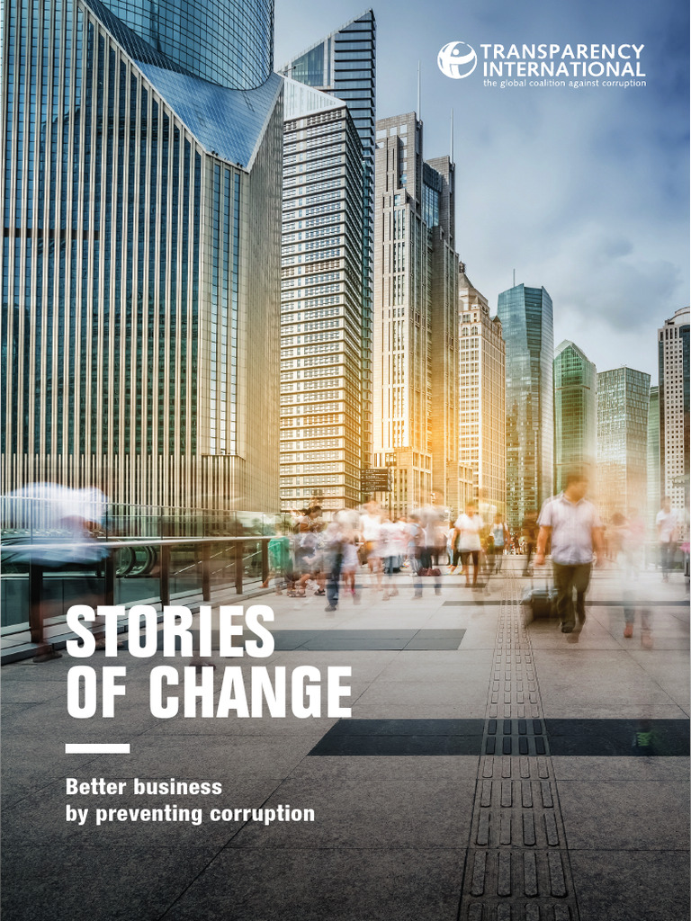2018 Report StoriesOfChange English | PDF | Corruption | Integrity