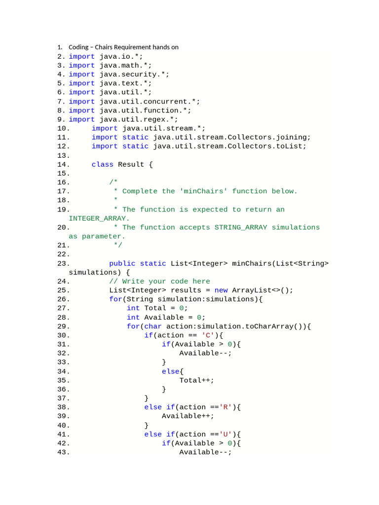 Wings T4 Programming Java Handson | PDF | Programming Paradigms | Object (Computer Science)