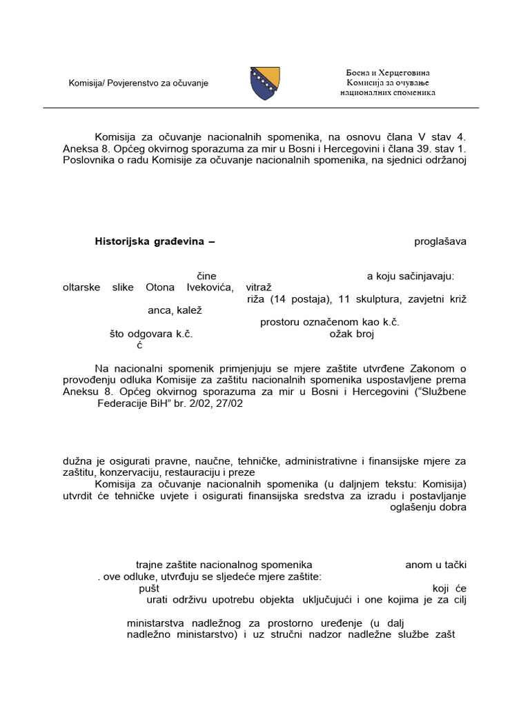 Sarajevo - Crkva Presv Trojstva Kompl BOS | PDF