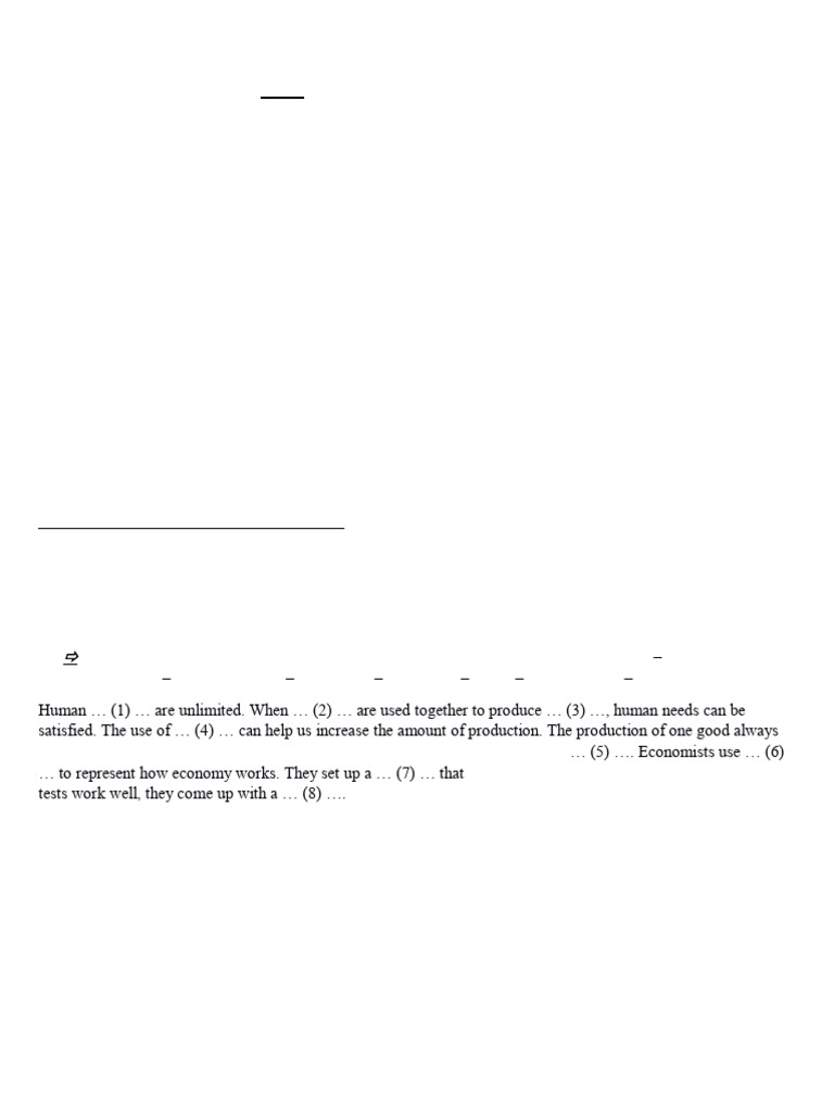 TO PRINT HANDOUTS Text 1 To 4 | PDF | Economics | Economic Equilibrium