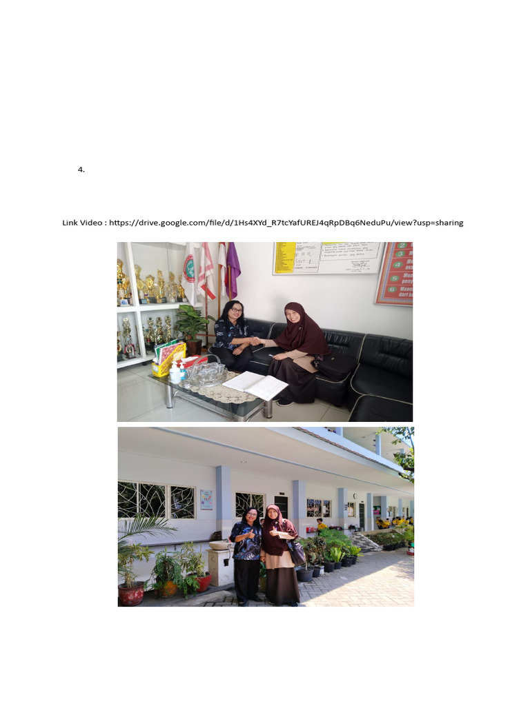Kunjungan Sekolah SDK Karitas III | PDF
