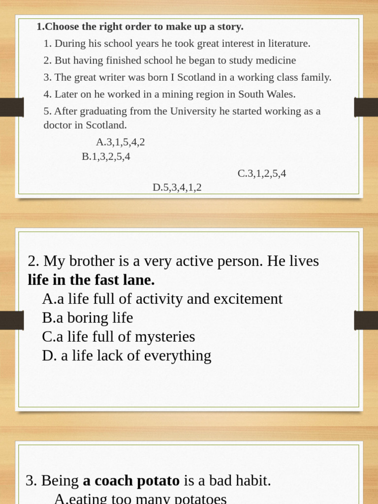 Test 8 State Exam Sample | PDF