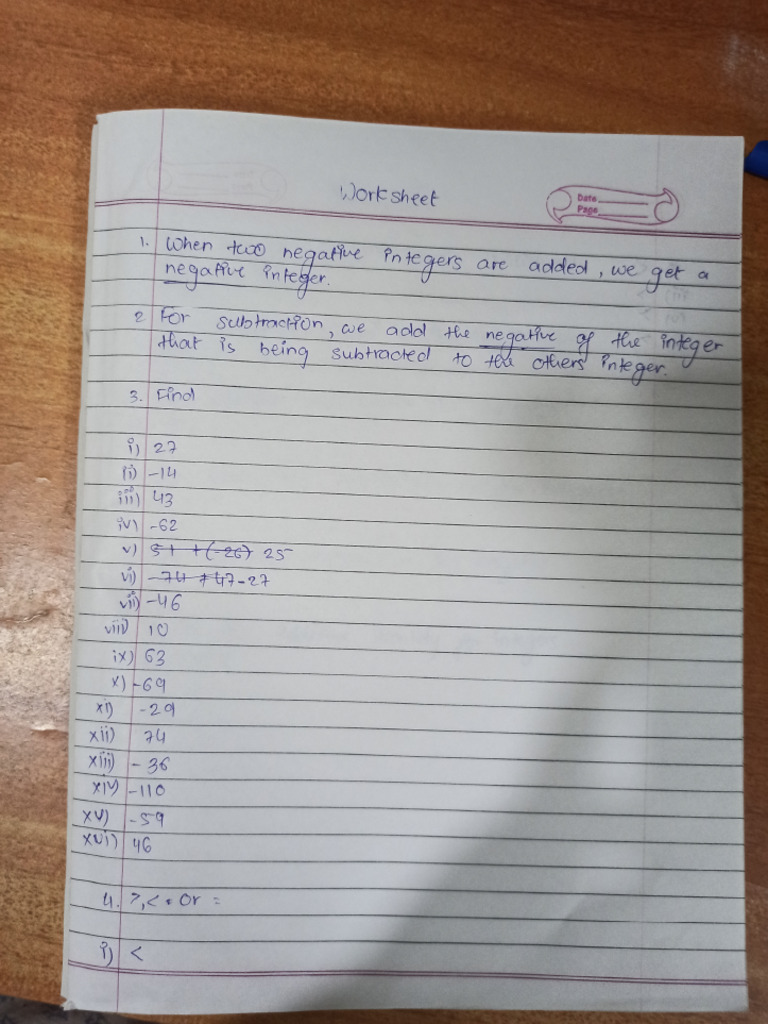 Assignment Worksheet 1,2 | PDF