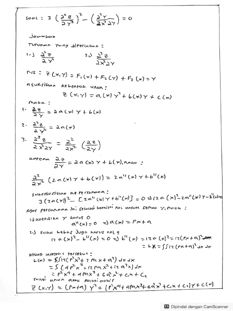 Contoh soal kalkulus 2 | PDF