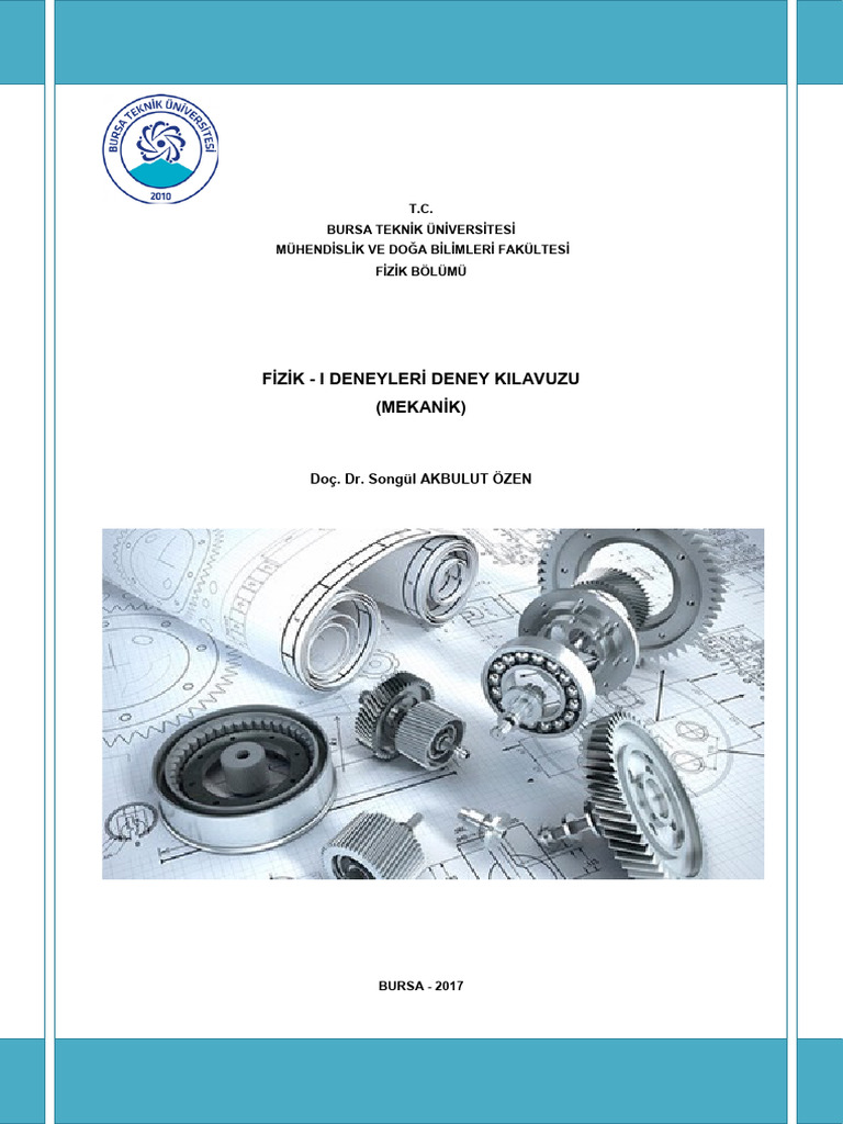 Fizik 1 Deney Klavuzu 2017 | PDF