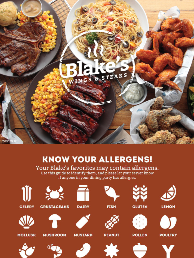 BWS Menu-2024 01 19 | PDF