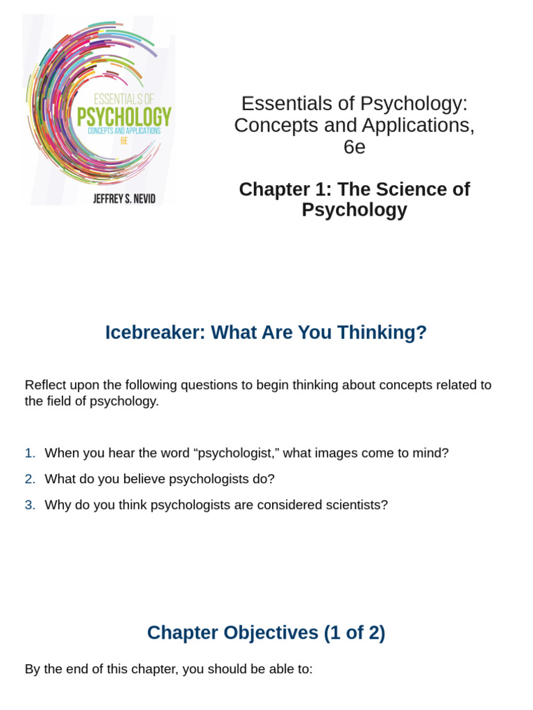 Introduction to Psychology Science | PDF | Psychology | Experiment