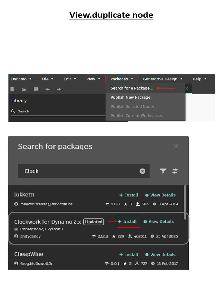 Viewsduplicate Node | PDF