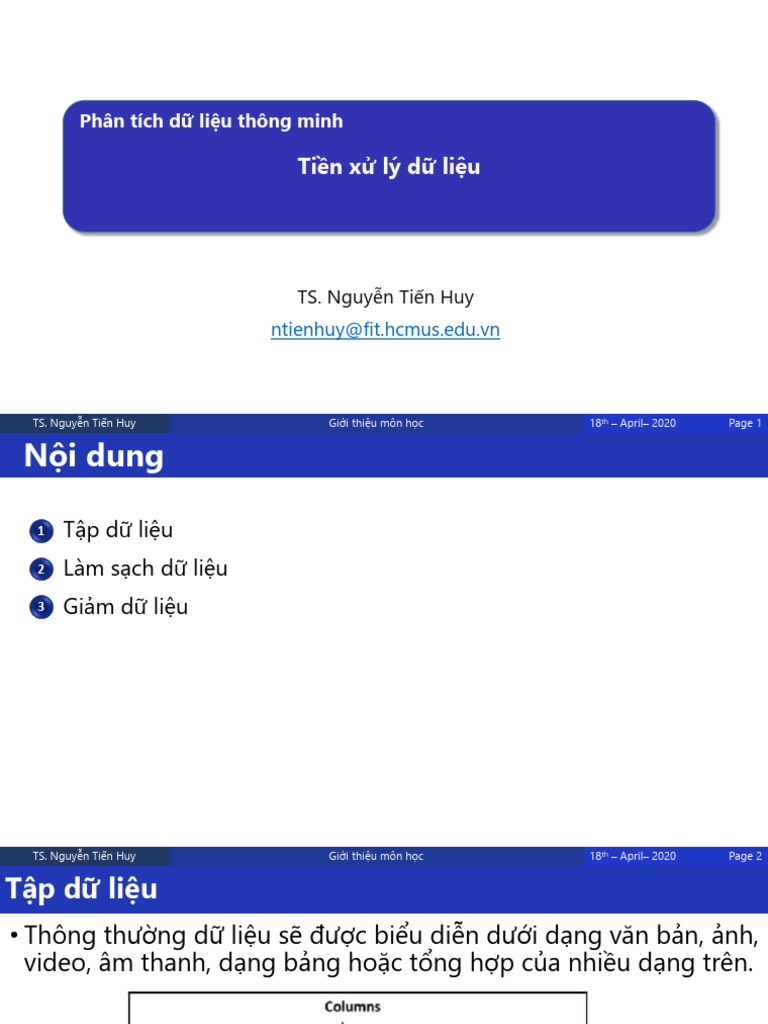 B03 PreprocessingData | PDF