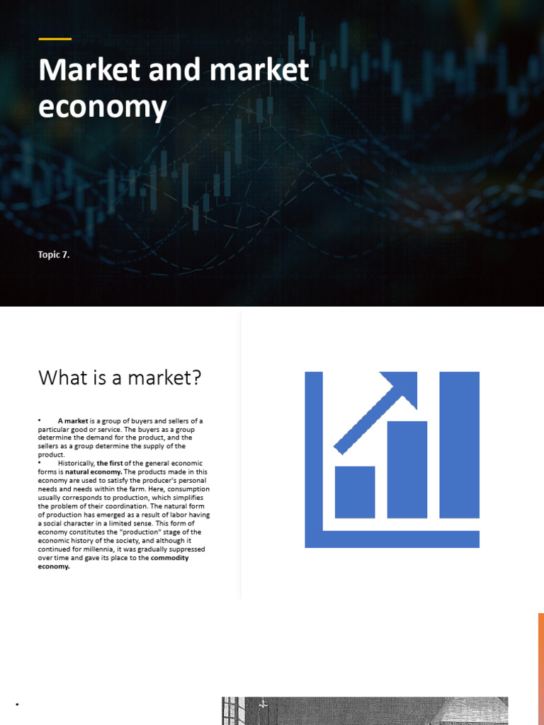Topic 7market and Market Economy | PDF | Market (Economics) | Goods