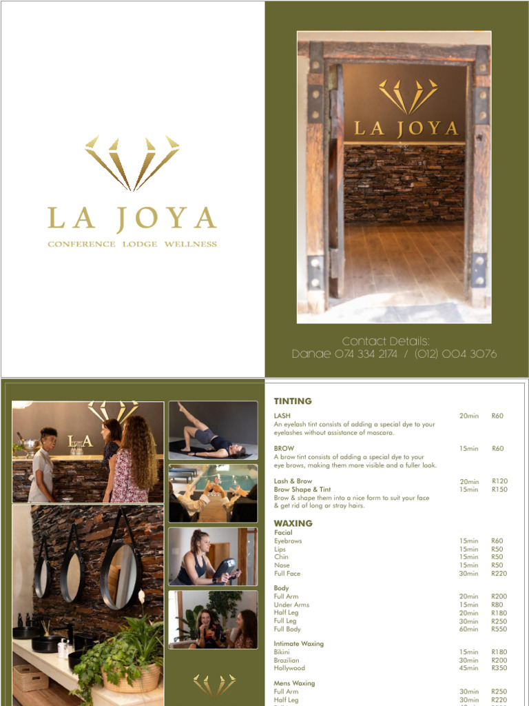 Lajoya Wellness Menu Print Ready With 5mm Bleed 2 240605 113840 | PDF ...