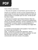 Poem of Return 2023 Updated Poem Analysis For Grade 12 English Home ...