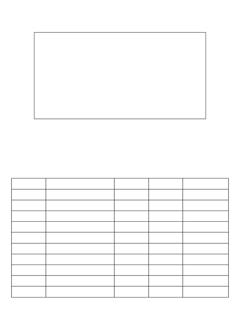 Field Data Template Transect Fixed Plots | PDF