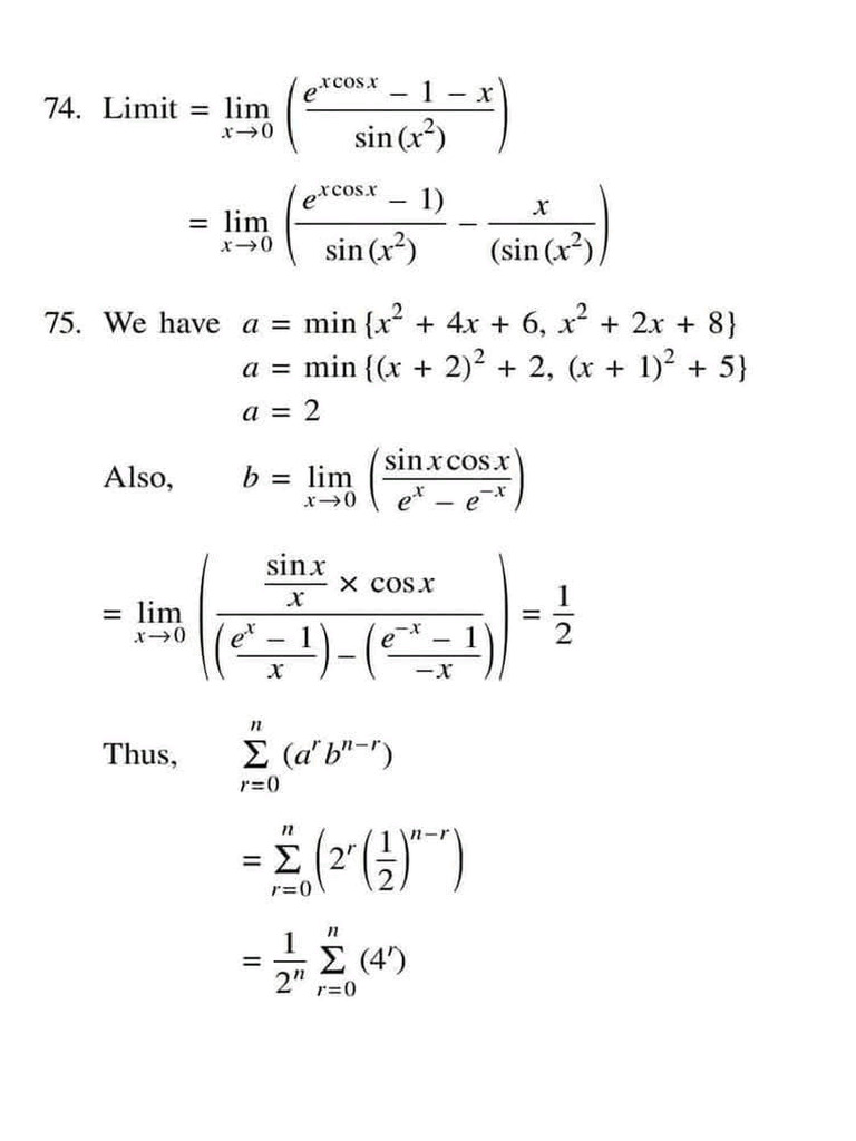 Limit Part 6 | PDF