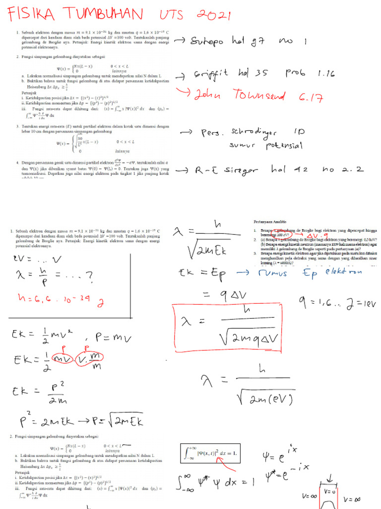 Rumus UTS 2021 | PDF