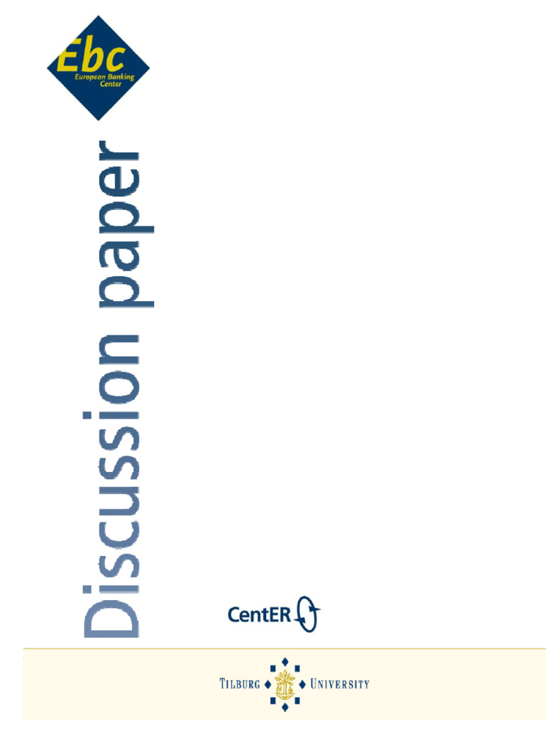 A Micro-Analysis of Banking | PDF | Estimator | Value At Risk