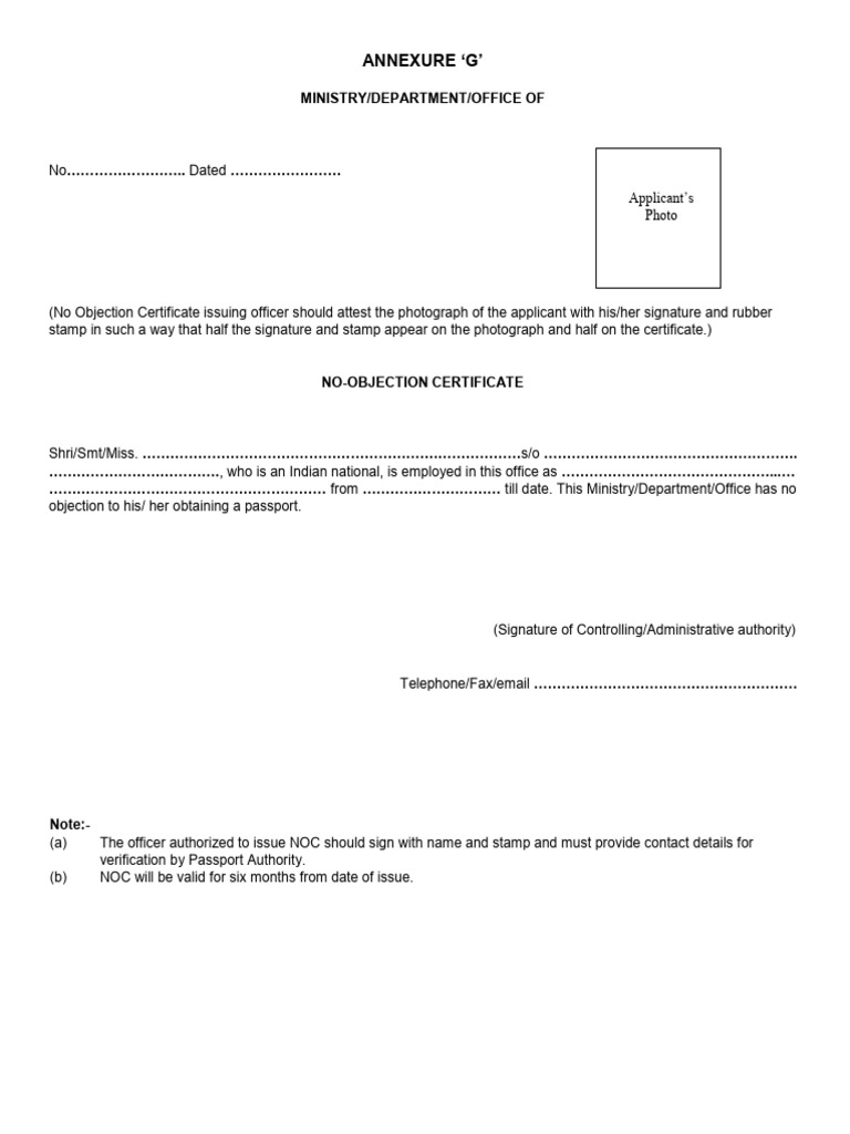 Annexure G | PDF